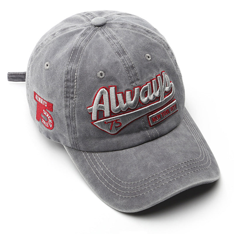 Always '75 NYC - Embroidered Adjustable Baseball Cap– NouvéExpress