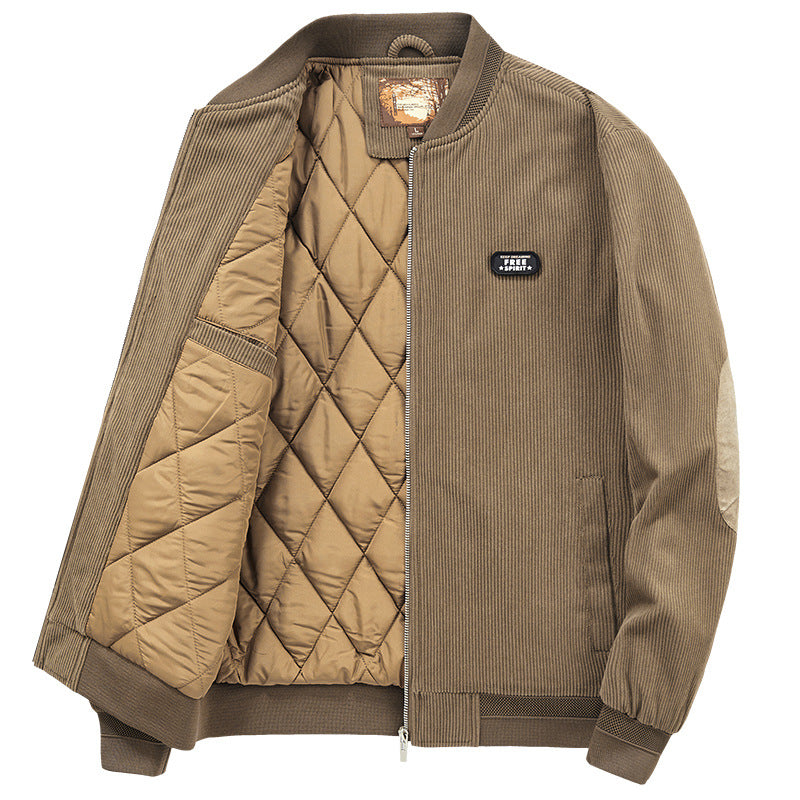 Men's Free Spirit Winter Thick Corduroy Jacket [XS-5XL]– NouvéExpress